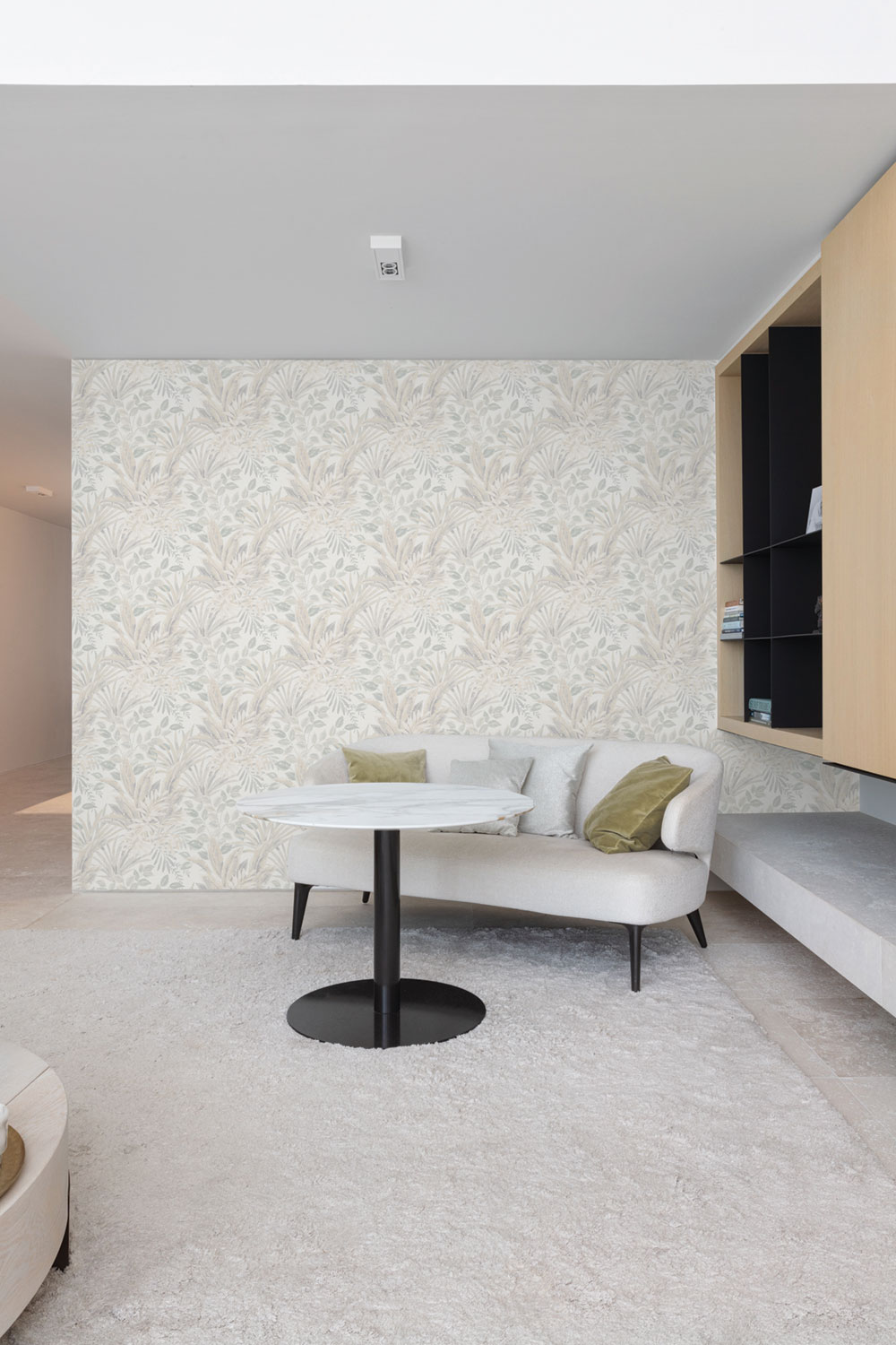 Vliesová tapeta na zeď, šedo-béžová, listy, TJ3201, Finest Selection, Vavex | Tapety pro Váš ...